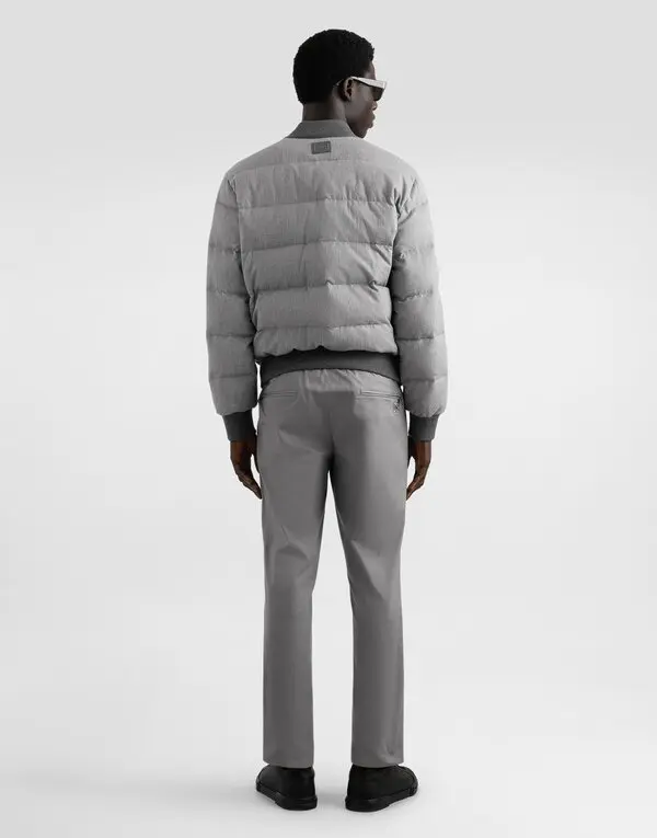 Dolce & Gabbana Reversible Padded Jacket - Grey