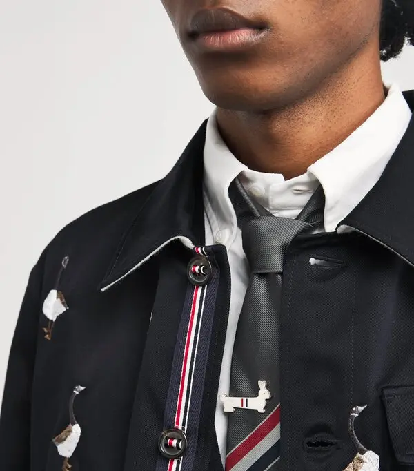 Thom Browne Sterling Rabbit Tie Bar