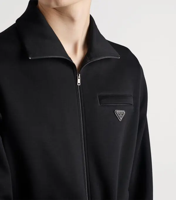 Prada Cotton-blend Technical Jacket