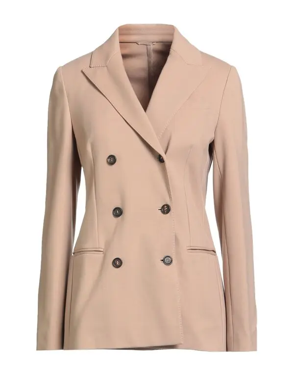 Brunello Cucinelli Double-breasted Blazer - Beige