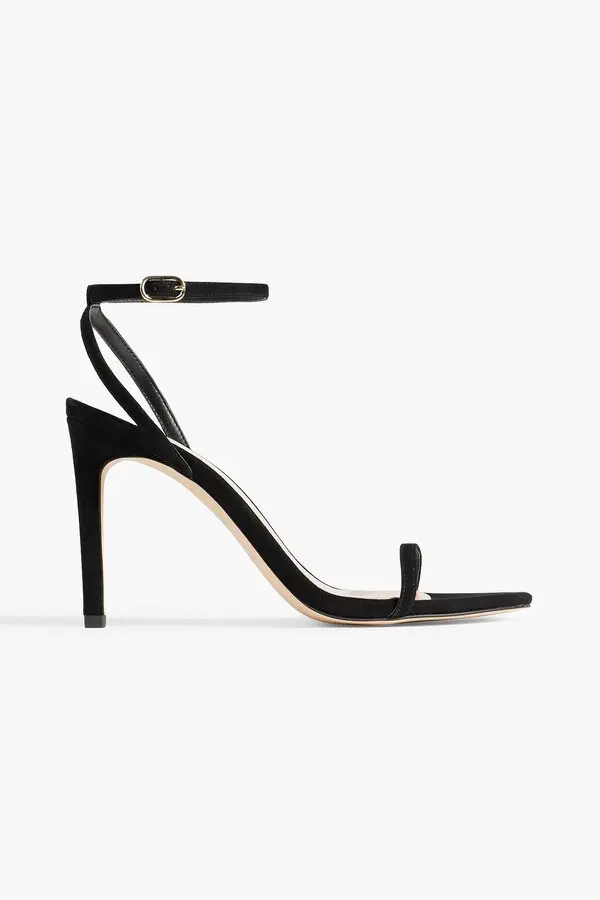 STUART WEITZMAN Dancer 95 Suede Sandals