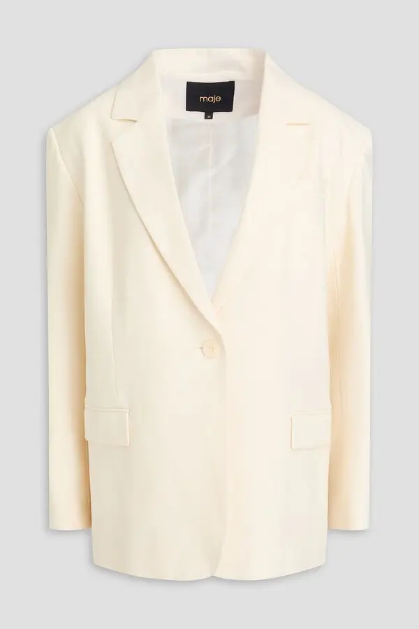 Maje Crepe Blazer