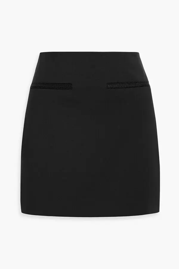 Veronica Beard Perry Twill Mini Skirt