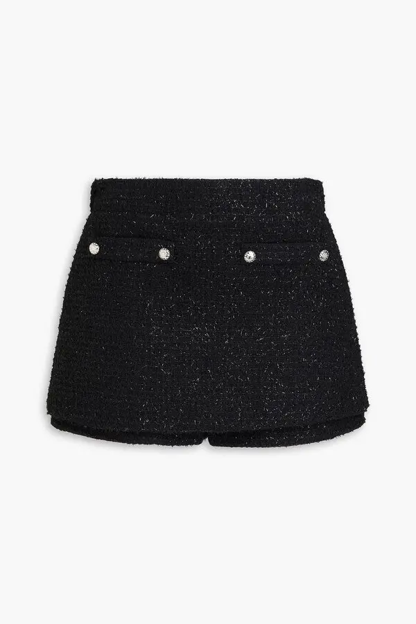Maje Bouclé-tweed Skort
