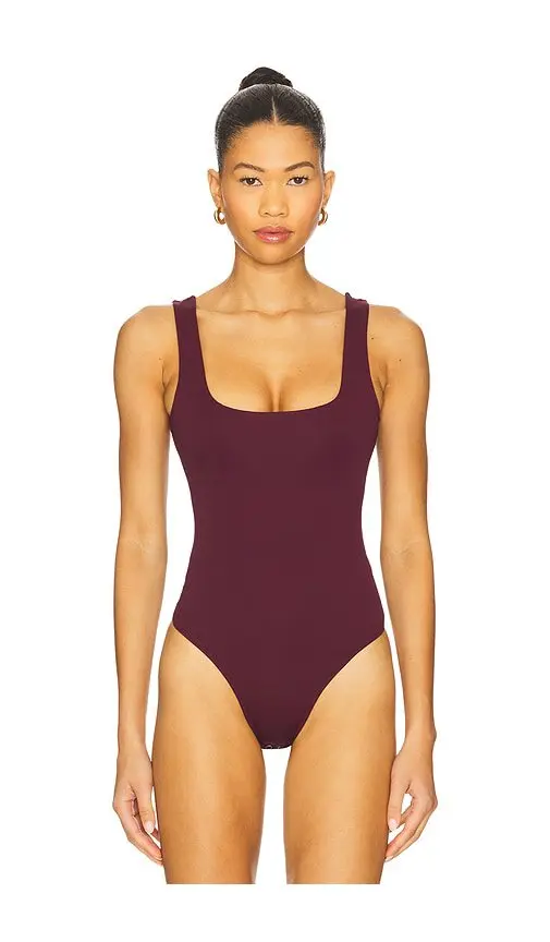 Good American Sculpting Modern Tank Bodysuit - Fig007
