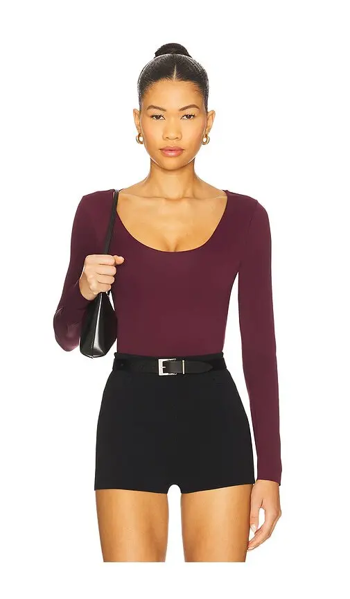 Good American Sculpting Scoop Neck Bodysuit - Fig007