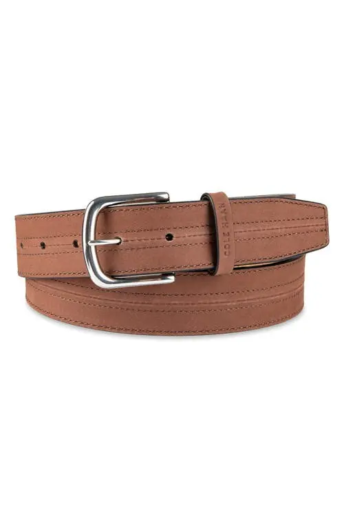 Cole Haan Leather Belt - Chocolate