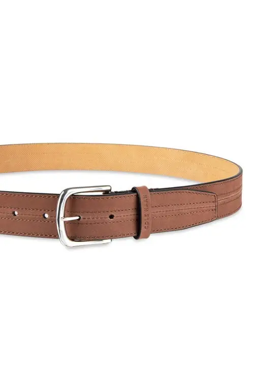 Cole Haan Leather Belt - Chocolate