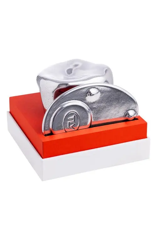TSU LANGE YOR Hand Cast Oil Burner - Aluminium