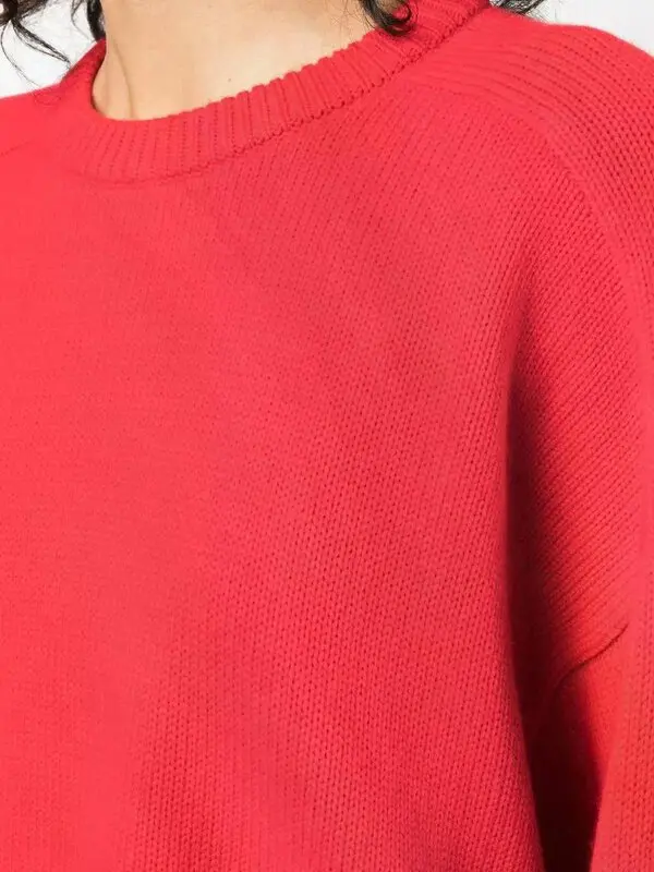 Loulou De Saison Bruzzi Wool-cashmere Jumper - Red