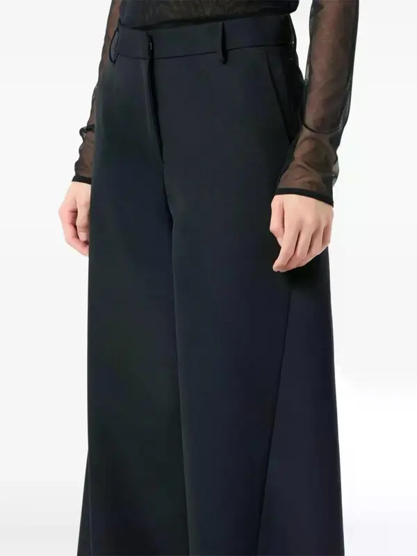Blumarine Wide-leg Panelled Trousers
