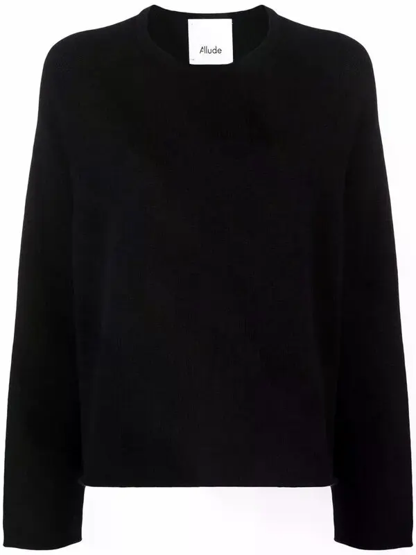 ALLUDE Crew-neck Cashmere Jumper