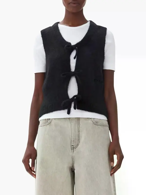 GANNI Tied Vest