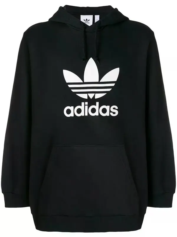 Adidas Trefoil Hoodie - Black