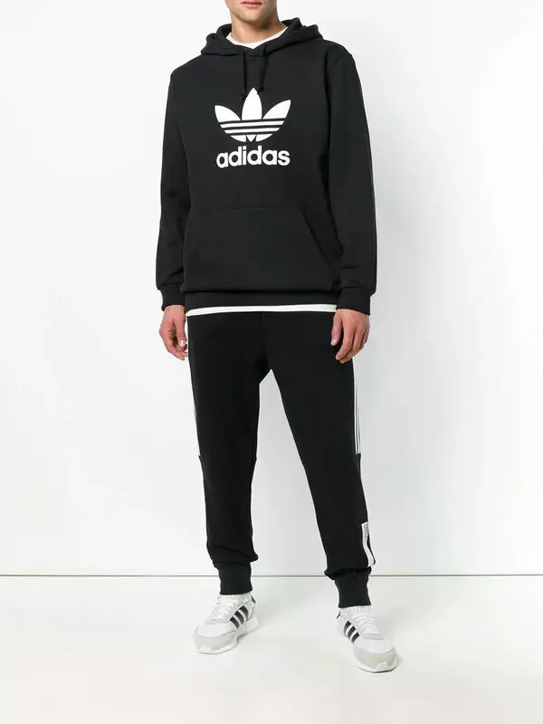 Adidas Trefoil Hoodie - Black