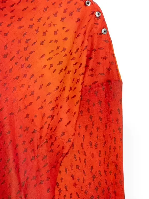 SAMUEL GUÌ YANG Willow Lava-fish Dress