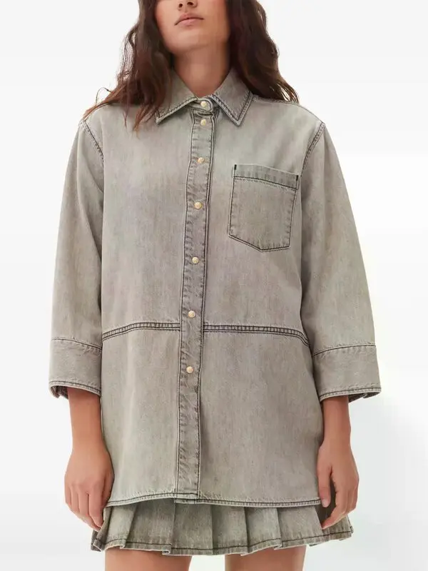 GANNI Denim Shirt