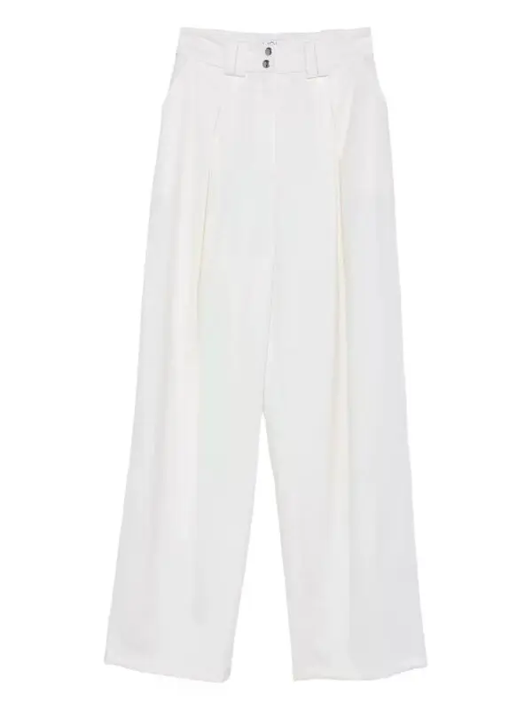 VESTIAIRE D'UN OISEAU LIBRE Pleated-front Trousers