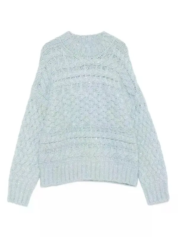 Eleventy Cable-knit Pullover Sweater