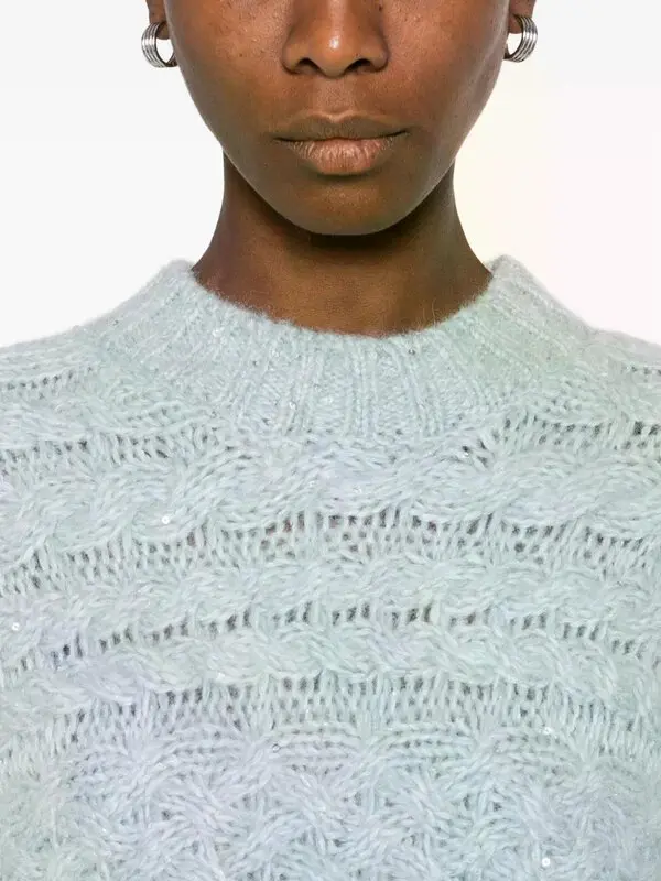 Eleventy Cable-knit Pullover Sweater