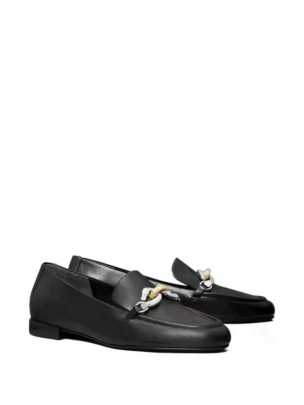 Tory Burch Chain-link Embellishment Loafers