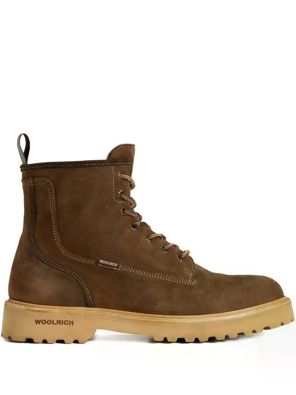 Woolrich Lace-up Zip Boots