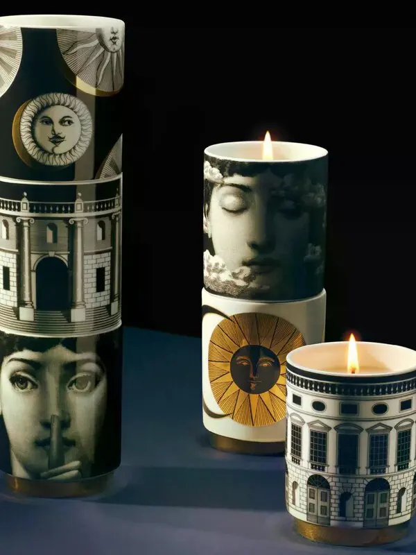 FORNASETTI Sun-print Candle