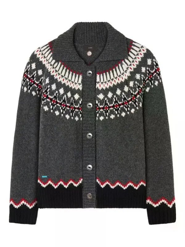 Alanui Fair Isle Cardigan
