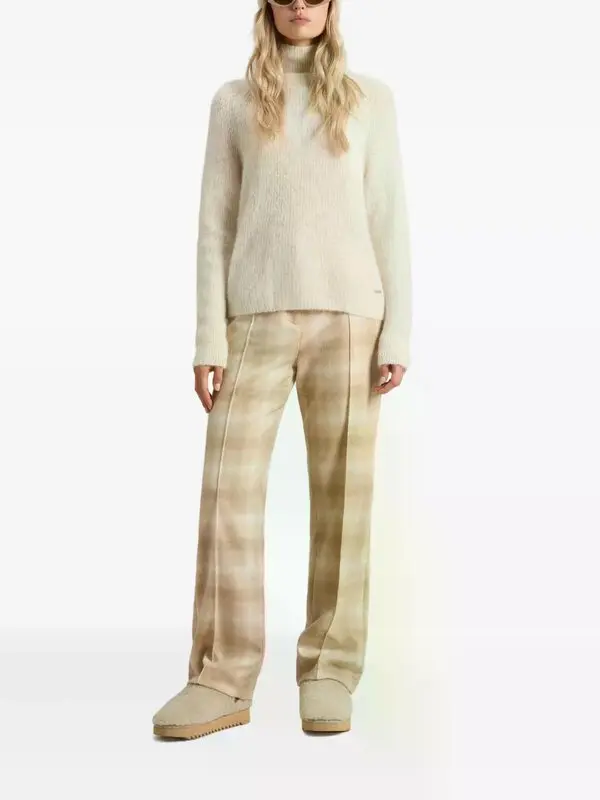 Woolrich High-neck Alpaca-wool Blend Sweater - Neutrals