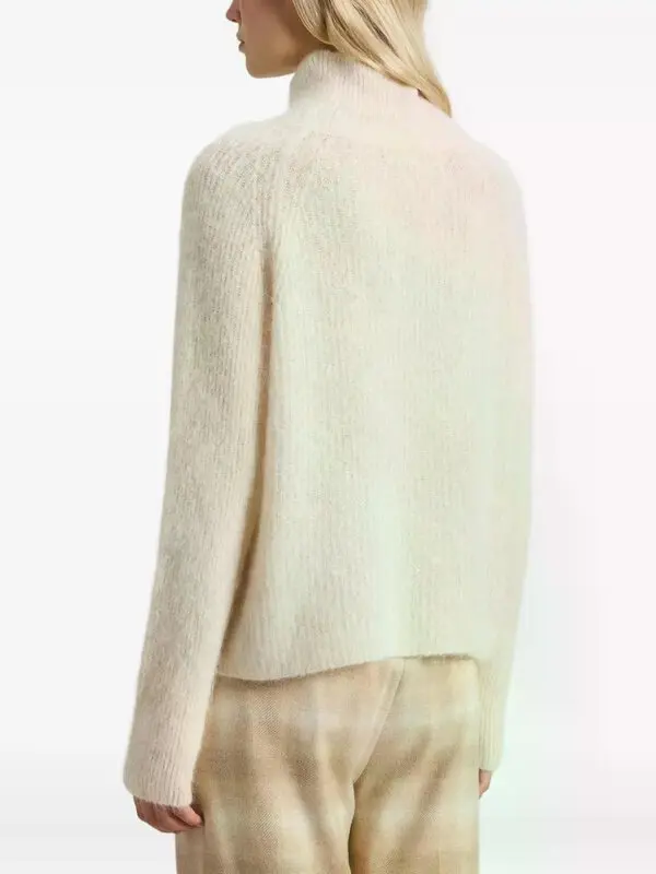Woolrich High-neck Alpaca-wool Blend Sweater - Neutrals