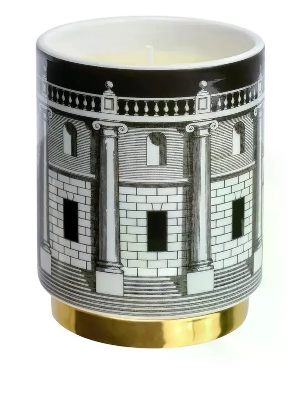 FORNASETTI Architectural-print Candle