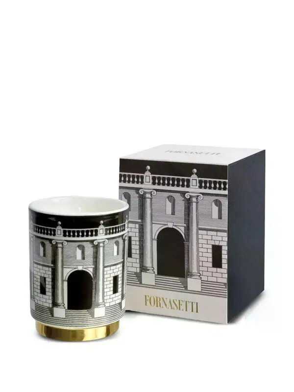 FORNASETTI Architectural-print Candle