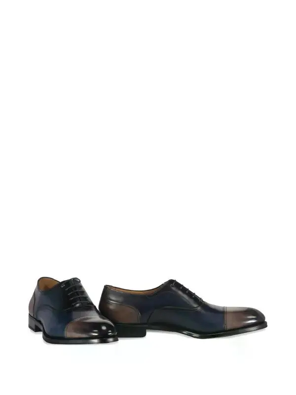 FERRAGAMO Leather Panelled Shoes