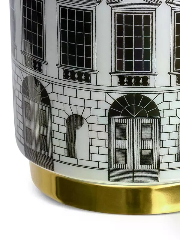 FORNASETTI Architecture-print Candle