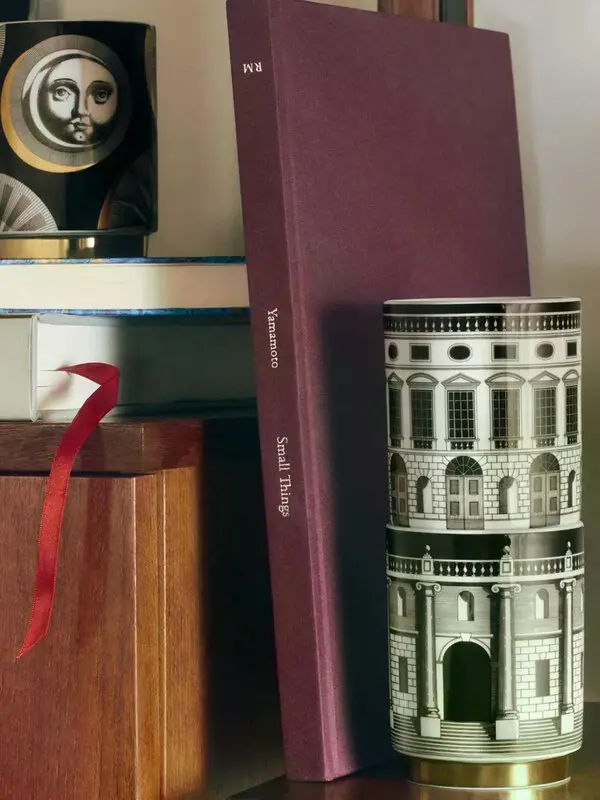 FORNASETTI Architecture-print Candle