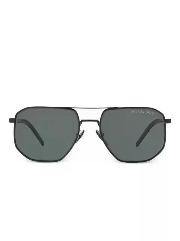 Prada Navigator Frame Sunglasses - Black