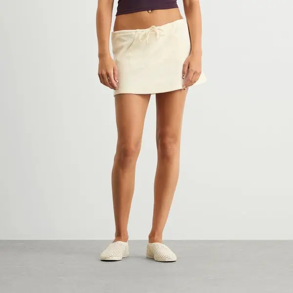 FRUITY BOOTY Olsen Towel Mini Skirt