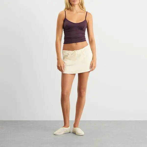 FRUITY BOOTY Olsen Towel Mini Skirt