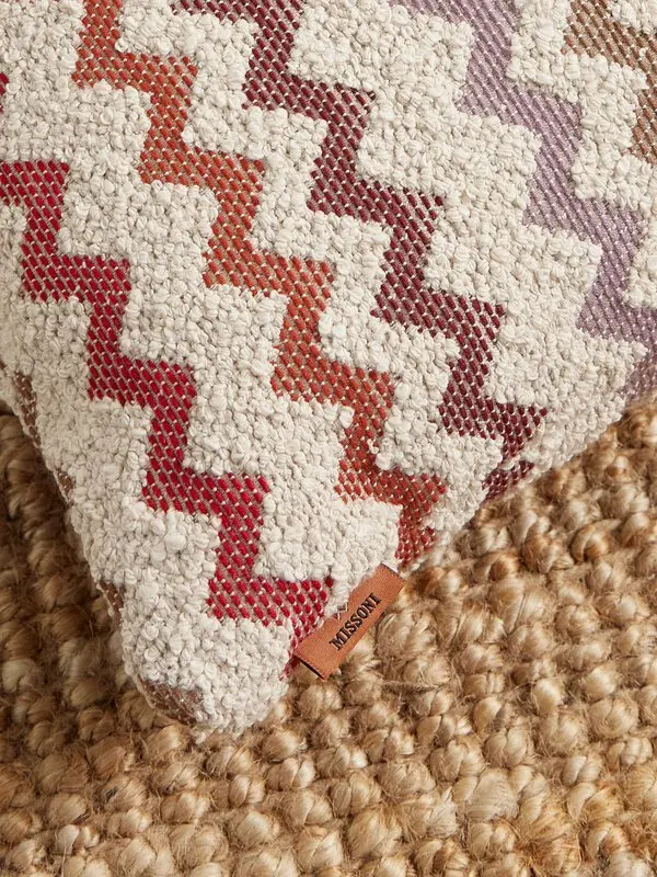 Missoni Capri Striped Bouclé Cushion