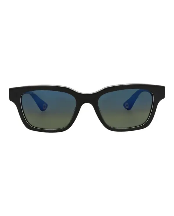 Gucci Square-frame Recycled Acetate Sunglasses - Black Grey Blue (gg1641sa/30015104/003)
