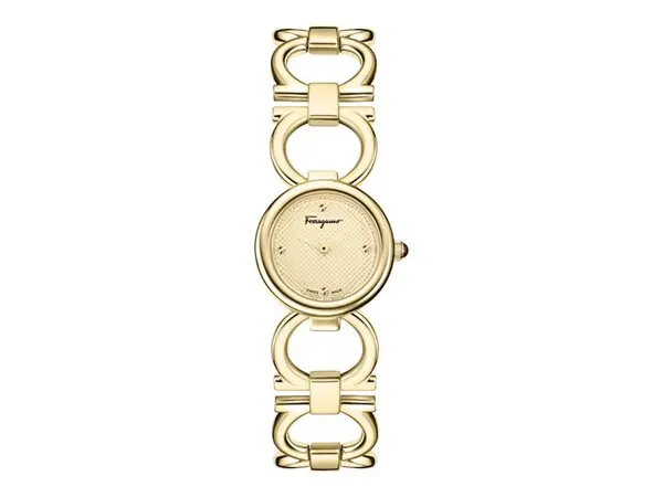 FERRAGAMO Double Gancini Bracelet - Stainless Steel