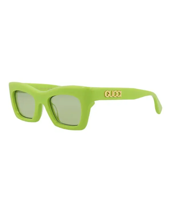 Gucci Cat Eye Sunglasses - Green Green Green (gg1773s/30015635/006)