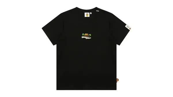 A BATHING APE Baby Milo Slim Fit Tee - Black