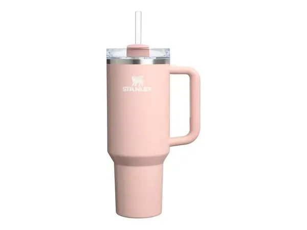 STANLEY Flowstate Quencher 40oz Tumbler - Peach Whip Gloss