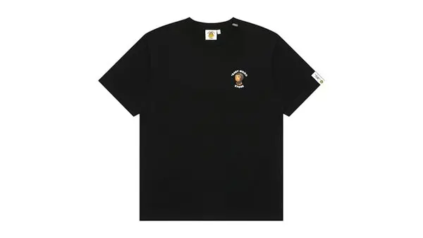 A Bathing Ape Baby Milo Graphic Print Ii Tee Shirt - Black