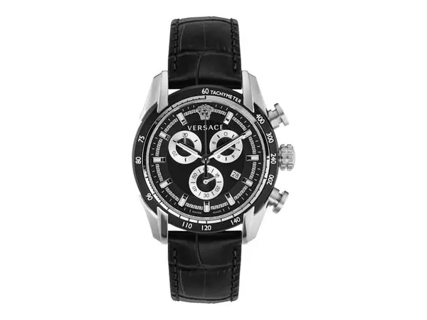 Versace Vray Strap Watch - Stainless Steel
