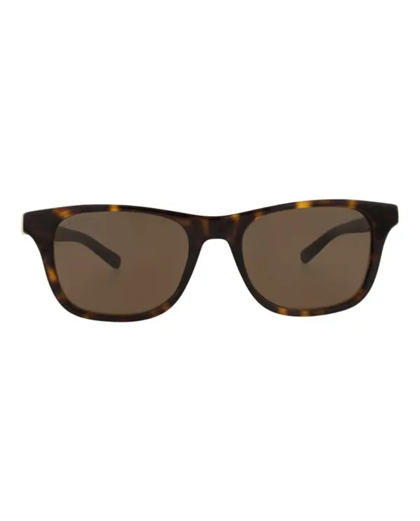Gucci Square-frame Recycled Acetate Sunglasses - Havana Havana Brown (gg1671s/30015460/006)