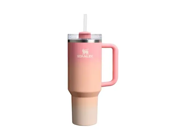 STANLEY Flowstate Quencher 40oz Tumbler - Pink Mesa Sunset