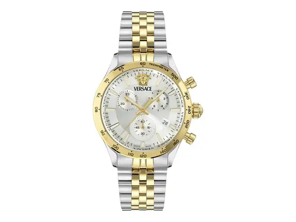 Versace Hellenyium Chrono Petite Bracelet - Stainless Steel