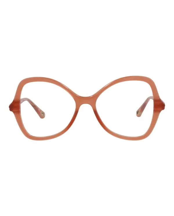 Chloé Cat Eye Optical Frames - Pink Pink Transparent (ch0004o/30009824/001)